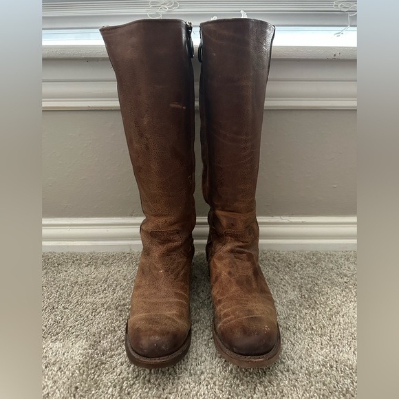 Justin Boots | Shoes | Justin Boots Tan Rustico Msl52 Size 85 B Womens ...